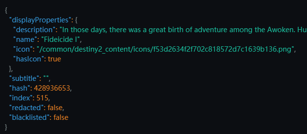 How to get the present progression of the lore ? · Issue #1447 · Bungie-net/api · GitHub