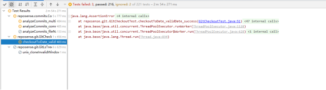 Some backend unit test cannot pass on Windows · Issue #1444 · reposense ...