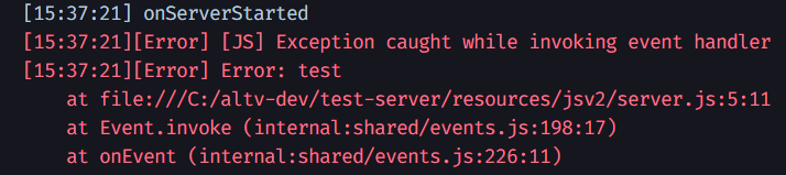 Event Handler Invoker Must Handle Promises · Issue 19 · Altmp Altv Js Module V2 · Github