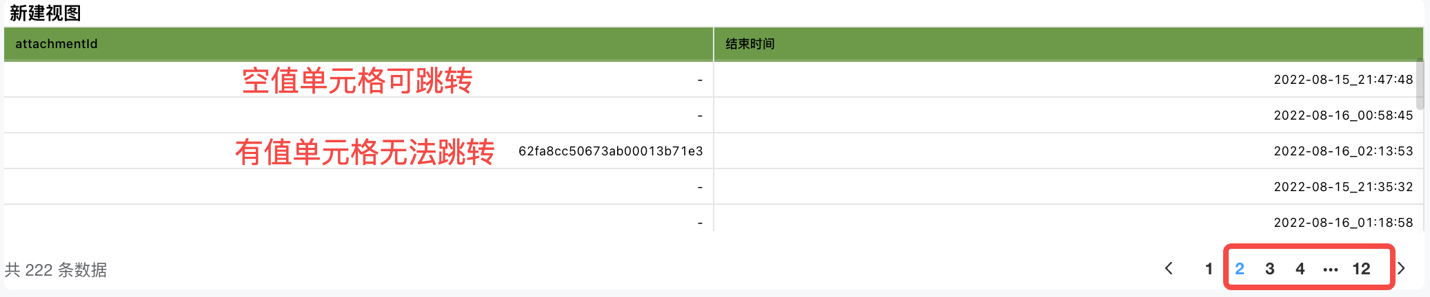 Bug Antv明细表分页时单元格跳转功能不健全 · Issue 2846 · Dataeasedataease · Github