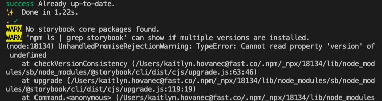 Npx Sblatest Upgrade Not Currently Working · Issue 15728