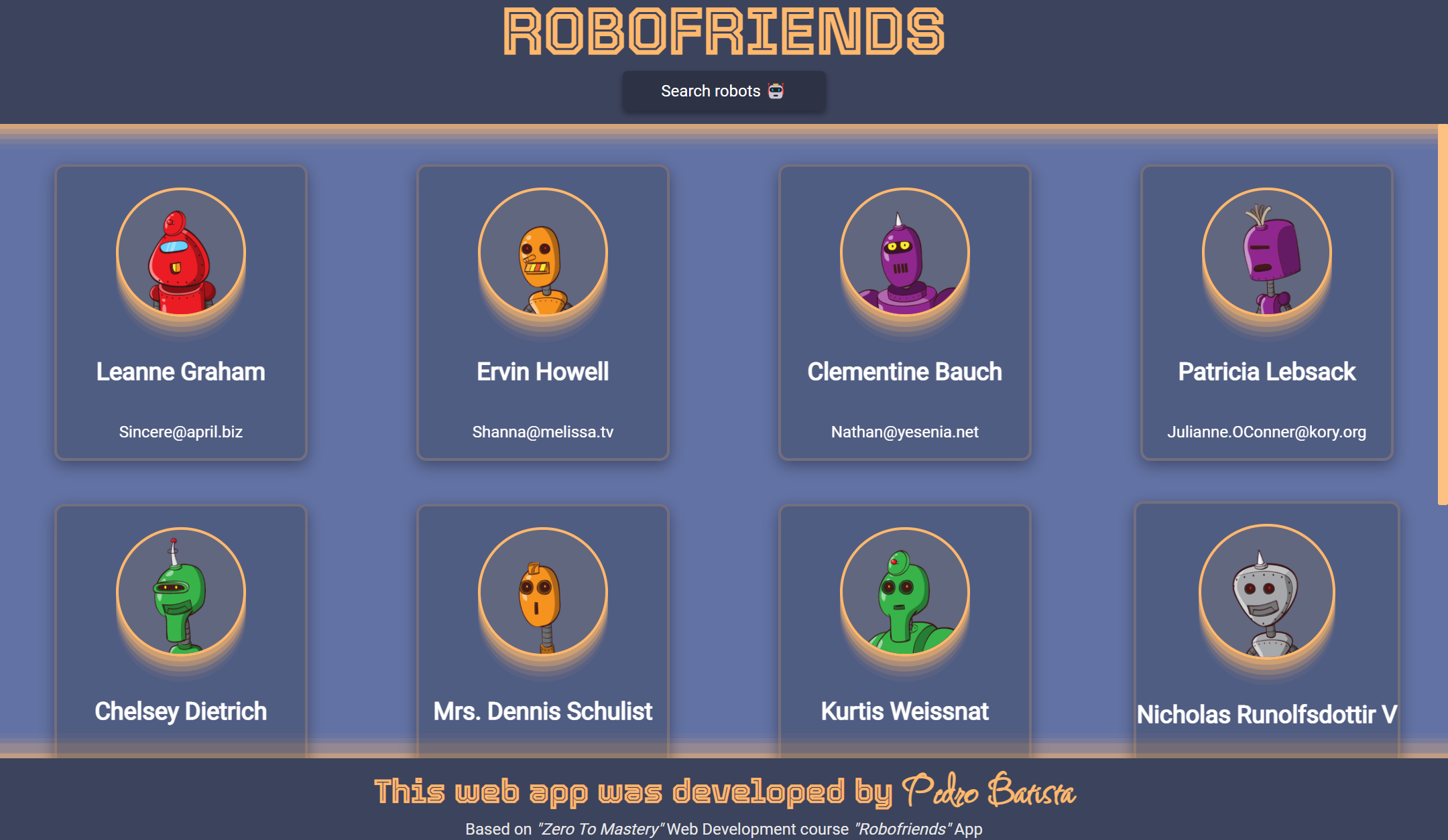 GitHub - pedro742k2/robo-friends