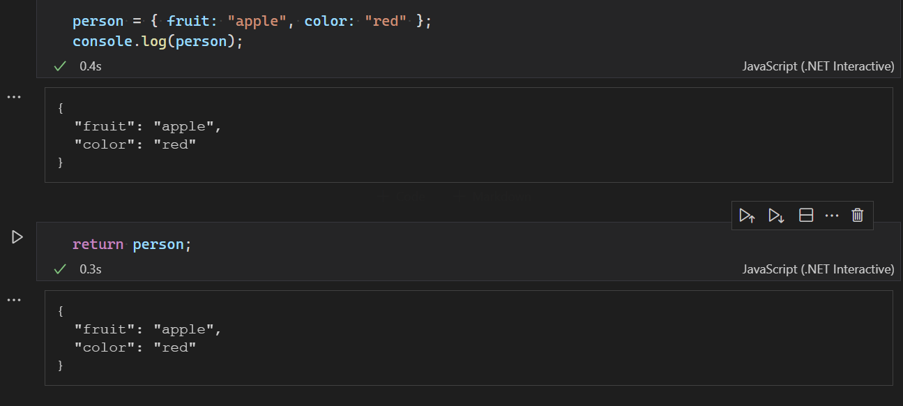 Javscript Not Showing Results If Object · Issue 1950 · Dotnetinteractive · Github