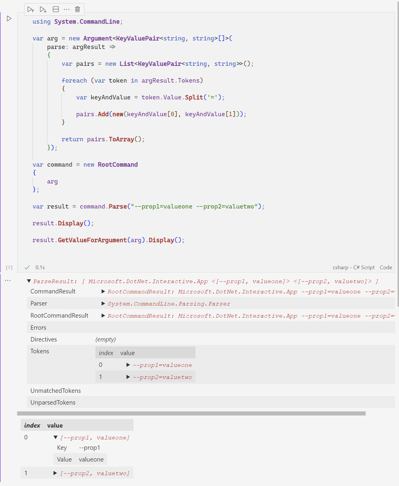 How Do I Get Values Of Unmatched Tokens In A Command Handler · Issue 2032 · Dotnetcommand