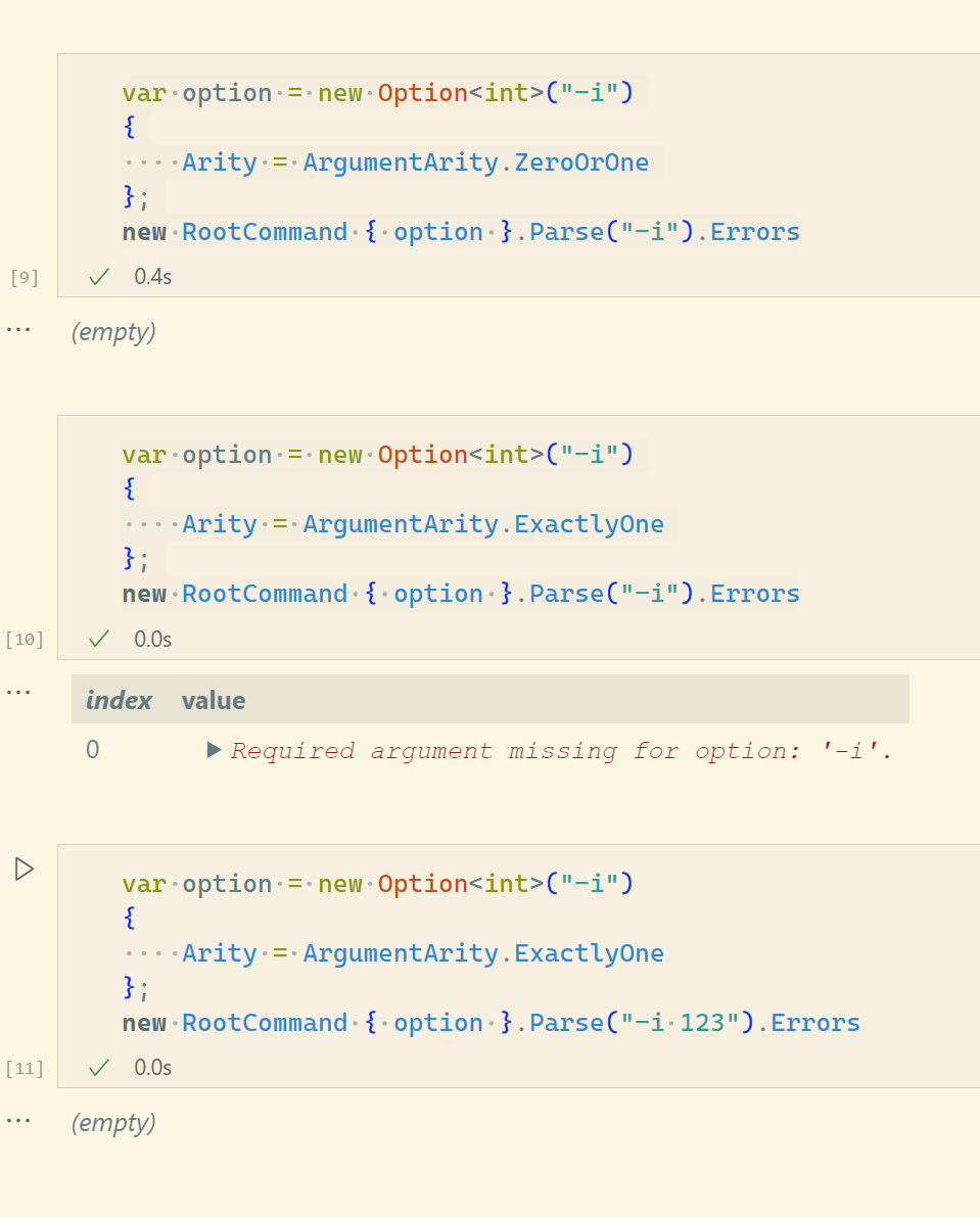 Why Option exposes IsRequired while it also exposes Arity? · Issue #2082 · dotnet/command-line ...