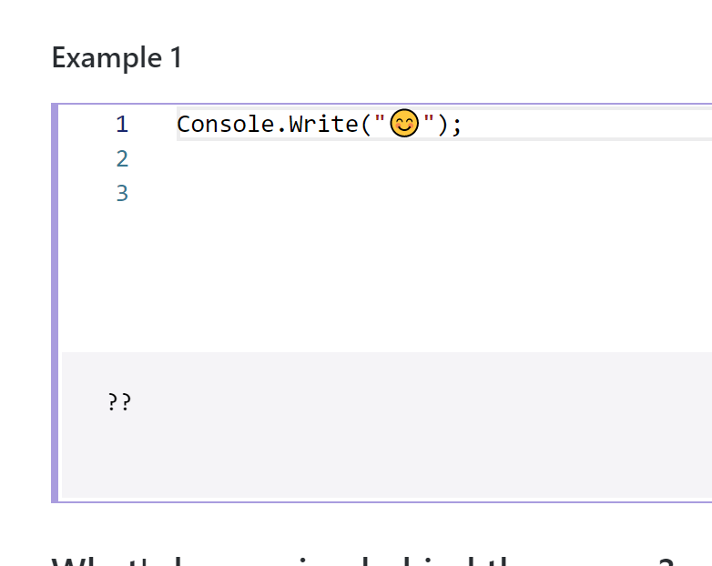 Emojis are not rendered correctly in the output pane · Issue #190 ...