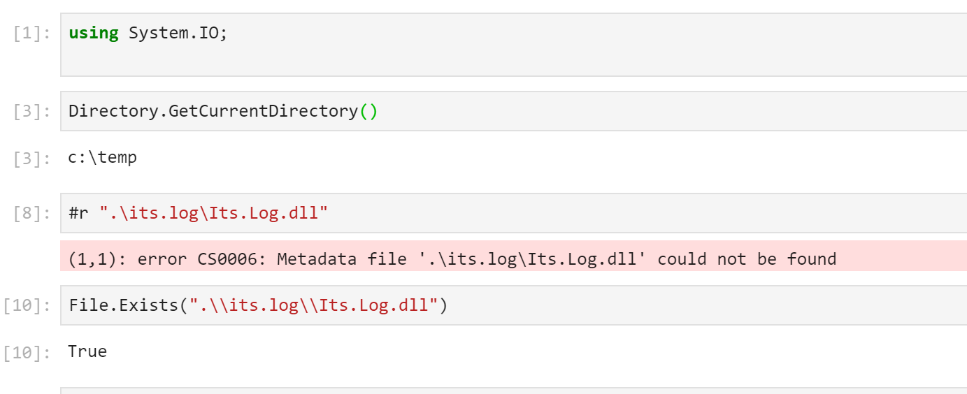 #r does not work with a relative path in C# · Issue #23 · dotnet/interactive · GitHub