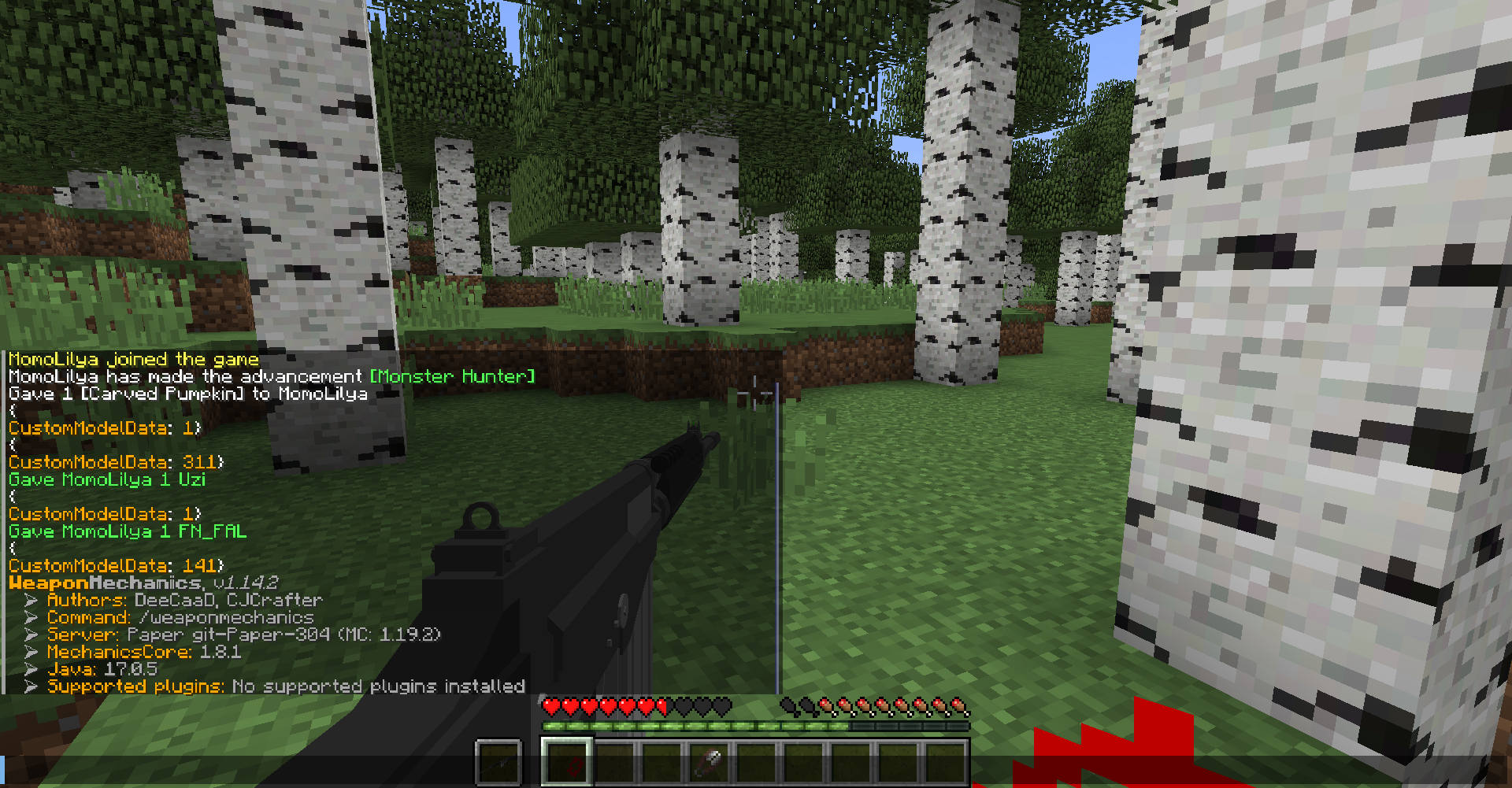 WeaponMechanics Guns changes the CustomModelData of other non-related items · Issue #219 ...