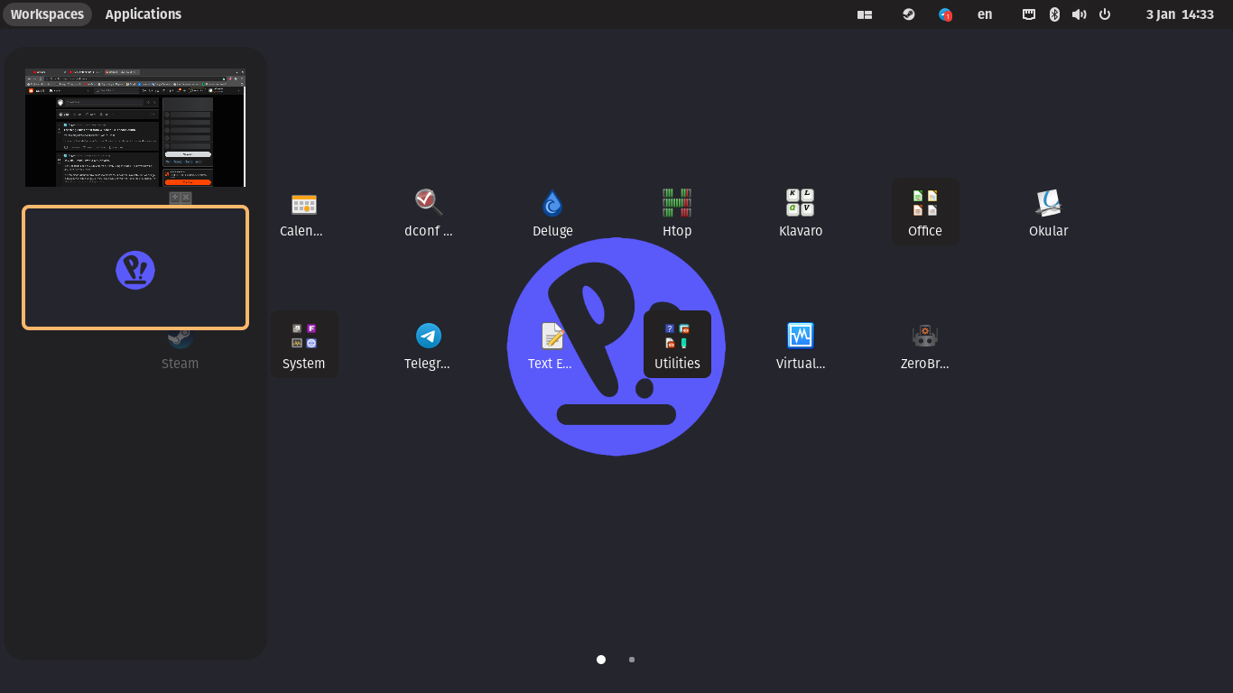 GNOME application menu in workspaces · Issue #2145 · pop-os/pop · GitHub