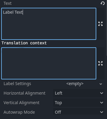 Translation context for Labels, Buttons, Tooltips, etc · godotengine godot-proposals ...