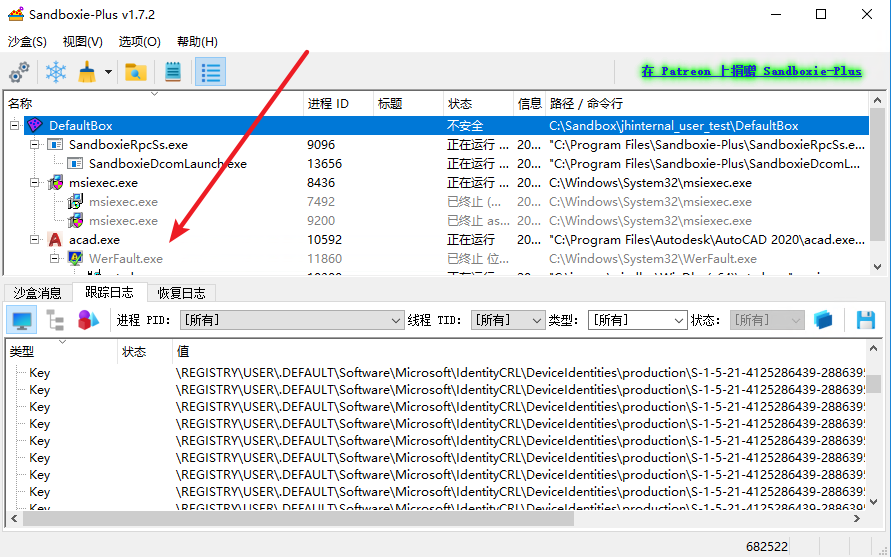 AutoCAD 2022 fails to start. · Issue #2677 · sandboxie-plus/Sandboxie · GitHub