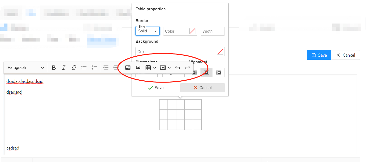 Table properties is covered by inline-build toolbar · Issue #10739 · ckeditor/ckeditor5 · GitHub
