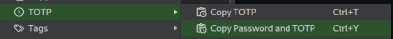 Password and TOTP in one field · Issue #1838 · keepassxreboot/keepassxc-browser · GitHub