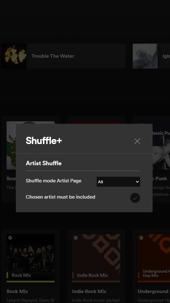 [Shuffle+] Auto Shuffle does not exist. · Issue #402 · spicetify/marketplace · GitHub