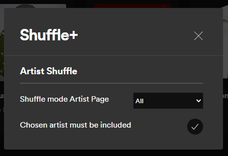[Shuffle+] Auto shuffle playlist option missing. · Issue #2052 · spicetify/cli · GitHub