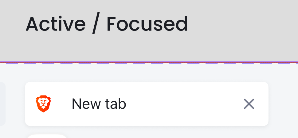 Draw shadow around the active tab in vertical tab strip · Issue #28949 ...