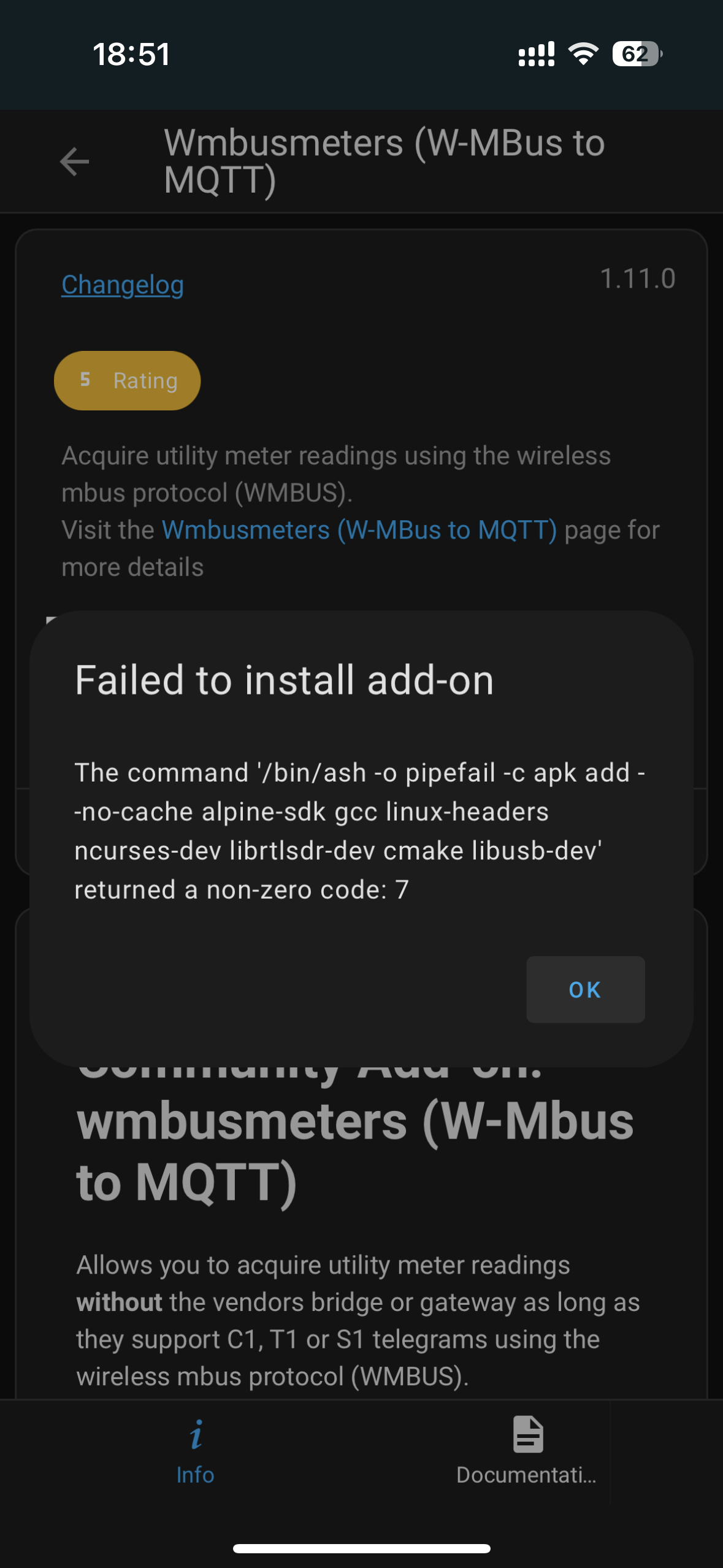 Cannot install Addon in HAOS 2023.2.0 · Issue #836 · wmbusmeters ...