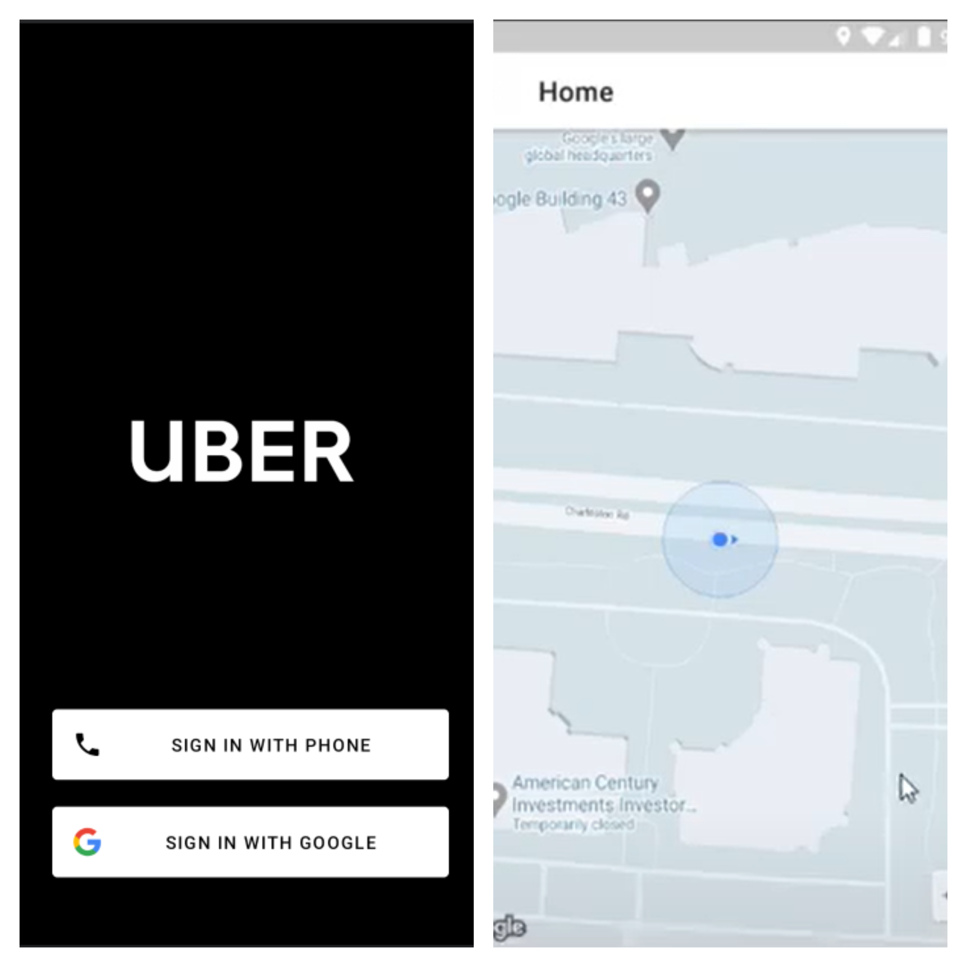 GitHub - guilherme-kunz/UberClone: Development of popular Uber app in ...