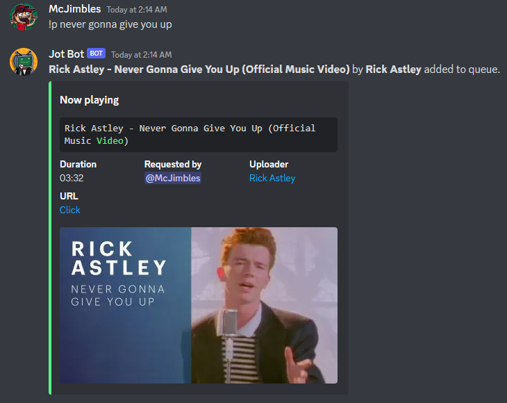 GitHub - McJimble/Jot-Bot: A small discord bot created for the purpose ...
