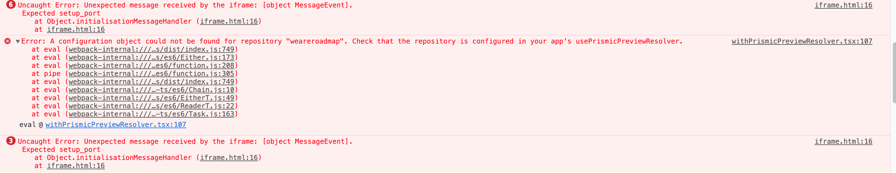 [v4] A configuration object could not be found · Issue #384 · prismicio/prismic-gatsby · GitHub