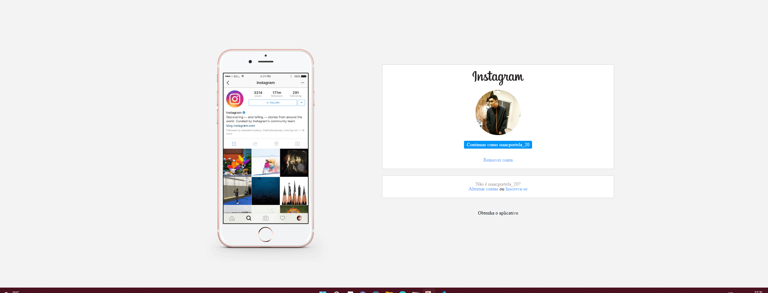 GitHub - isaac-portela/clone_instagram