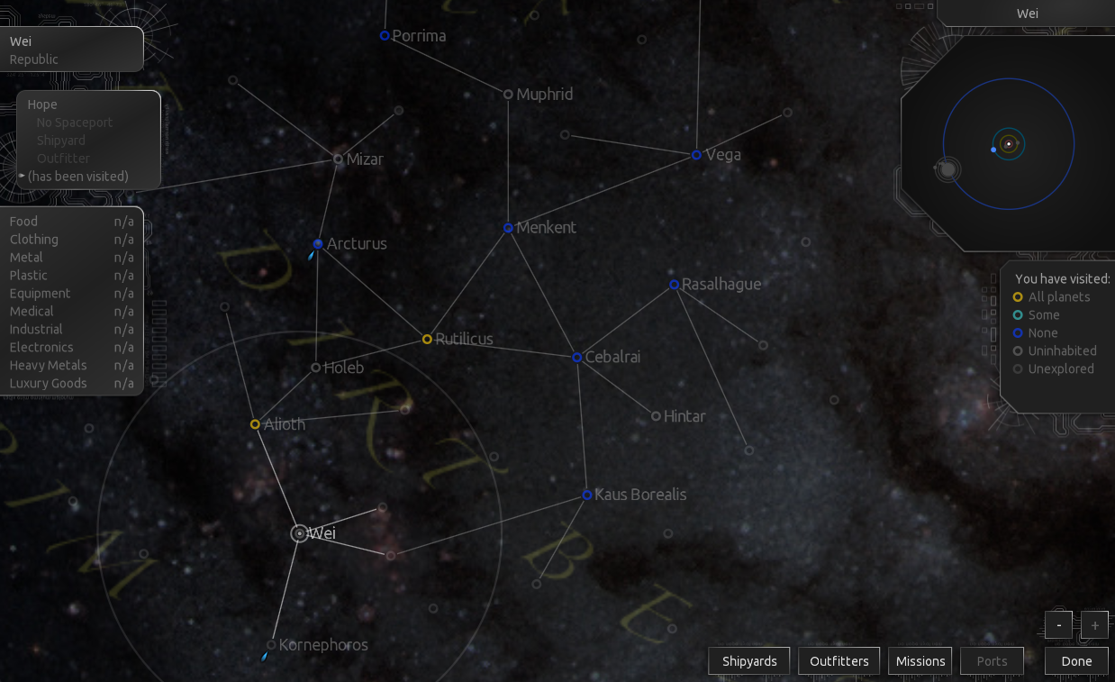 "You have visited" map key should recognize unvisited planets in ...