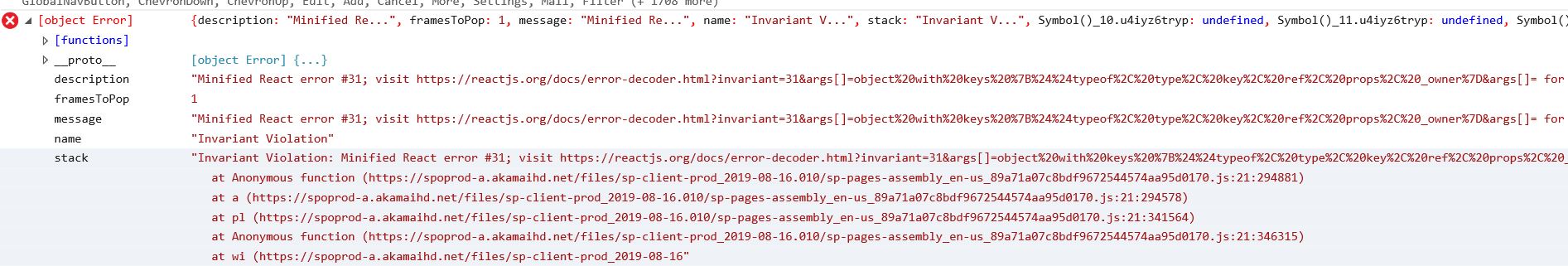Sp Online Spfx React Big Calendar Not Working In Ie11 Minified React Error 31 · Issue 4571 