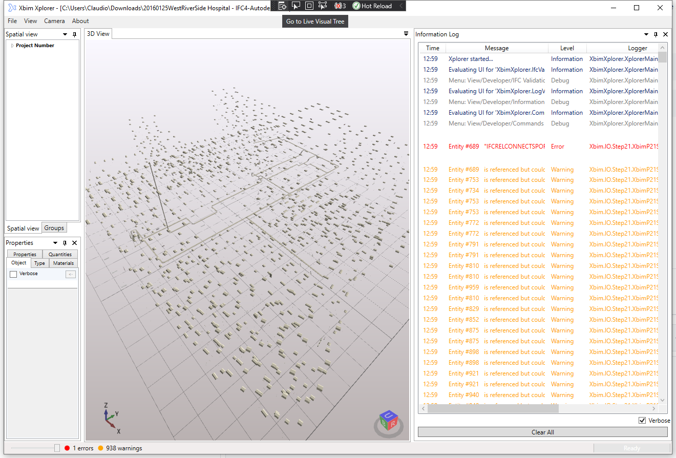 Version store out of memory (Very large model on XBimGeometry v.4.0.11) · Issue #337 · xBimTeam ...