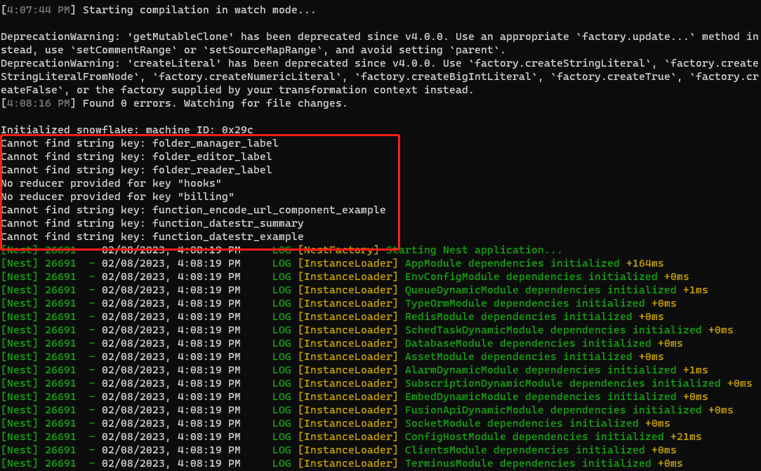 question: room-server cannot find string key · Issue #326 · apitable/apitable · GitHub