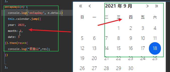 日期跳转bug · Issue #457 · treadpit/wx_calendar · GitHub
