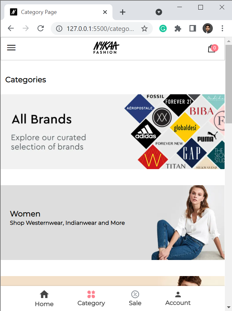 GitHub - nitesh172/NykaaFashion_Clone: It is an e-commerce website that ...
