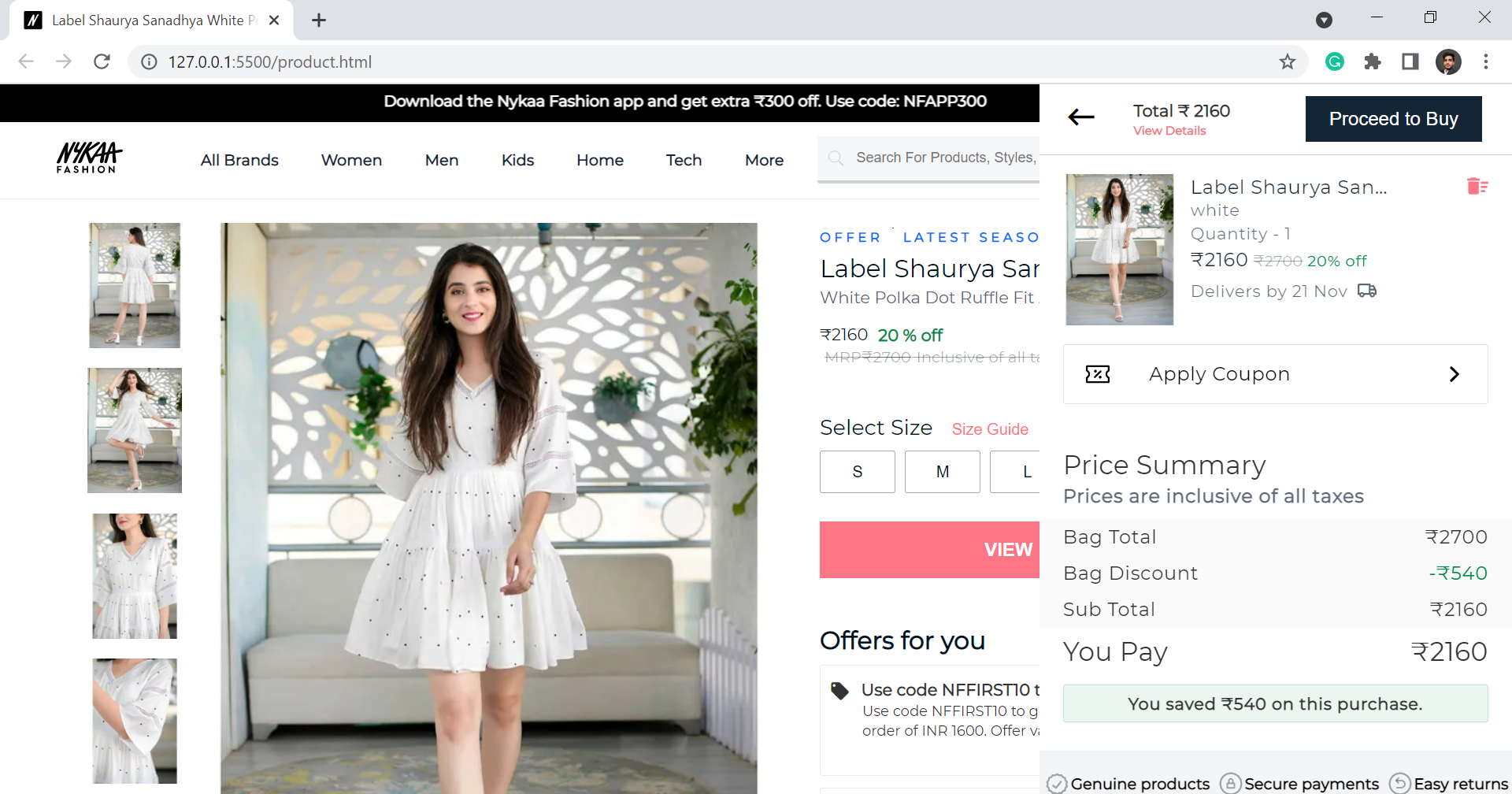 GitHub - nitesh172/NykaaFashion_Clone: It is an e-commerce website that ...