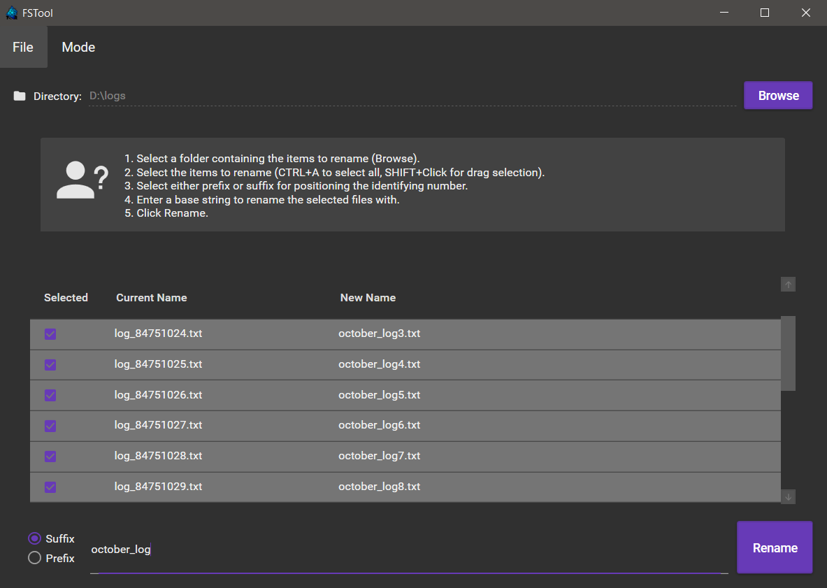 GitHub - Reittu/wpf-mvvm-rename-tool: C# WPF project – Bulk file renaming tool