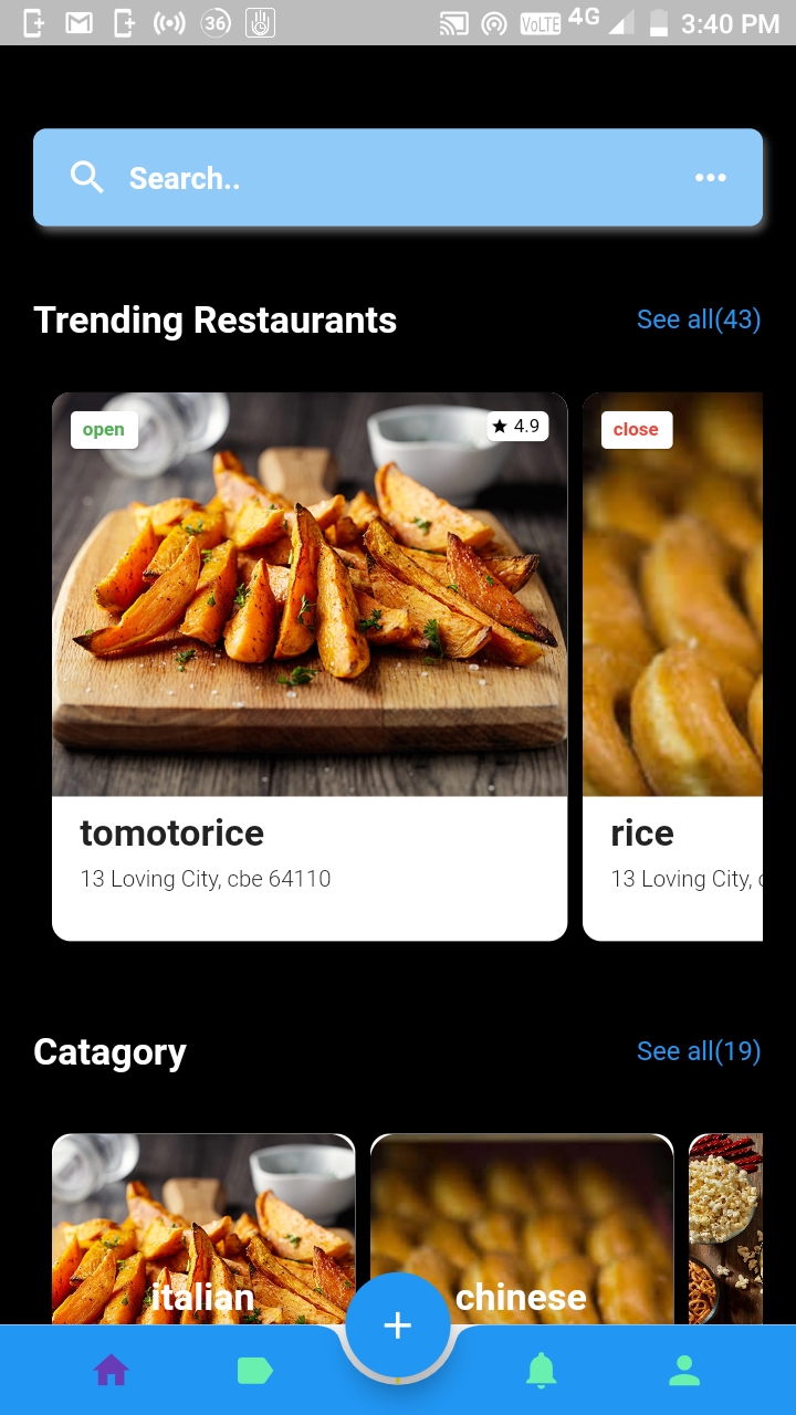 GitHub - deepak07082/food_order_ui_flutter: flutter based food ordering system dashboard ui