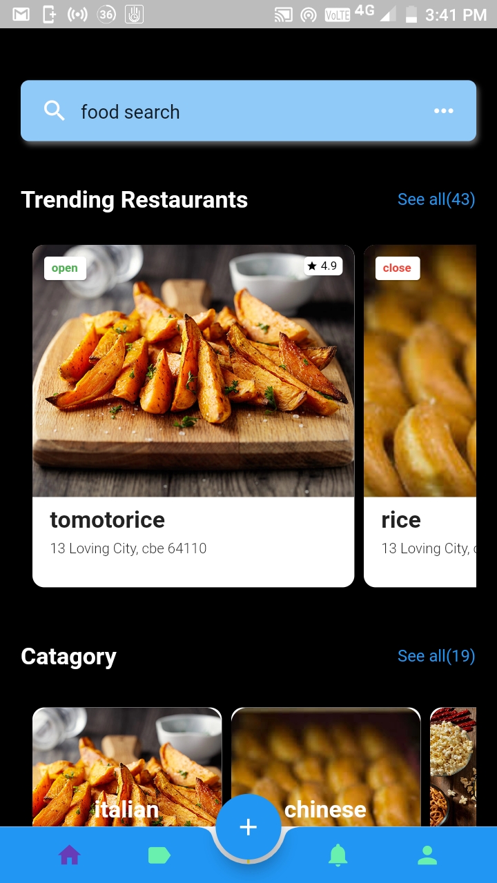 GitHub - deepak07082/food_order_ui_flutter: flutter based food ordering ...