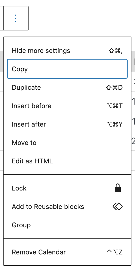 [HelpHub] Calendar Widget Block · Issue #156 · WordPress/Documentation-Issue-Tracker · GitHub