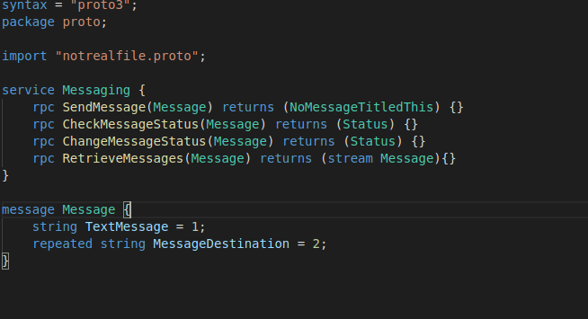 Errors not showing up at all · Issue #55 · zxh0/vscode-proto3 · GitHub