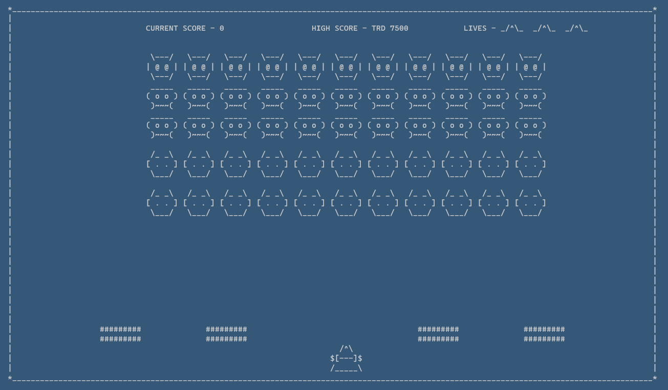 Github Briandeanospaceinvaders Re Creation Of The Classic Space Invaders Game Using C And