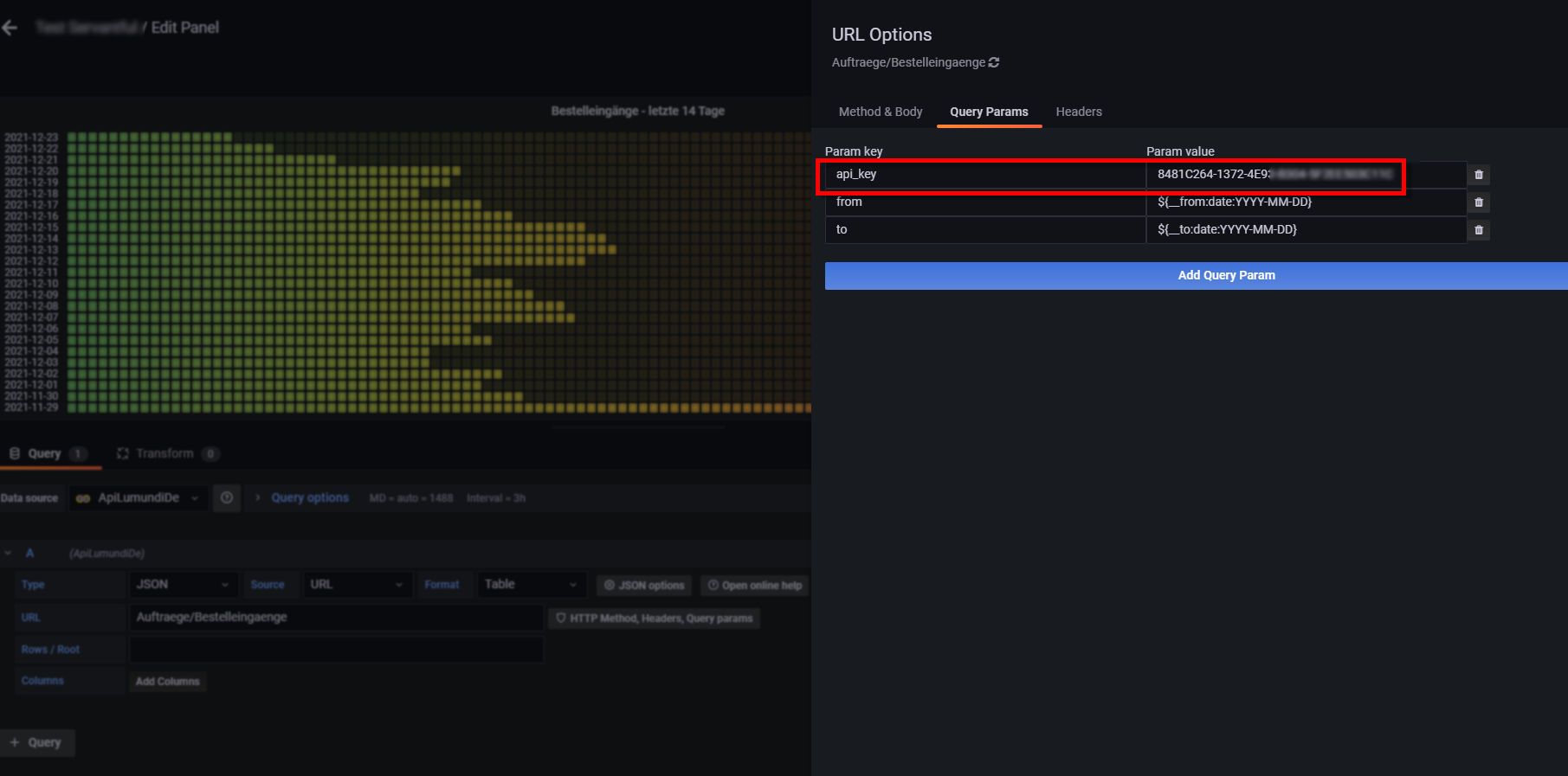 Url Params in Data Source Settings · grafana grafana-infinity-datasource · Discussion #219 · GitHub