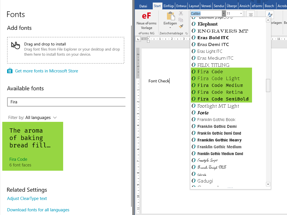 Fira Code broken on every VSC startup · Issue #113949 · microsoft/vscode · GitHub
