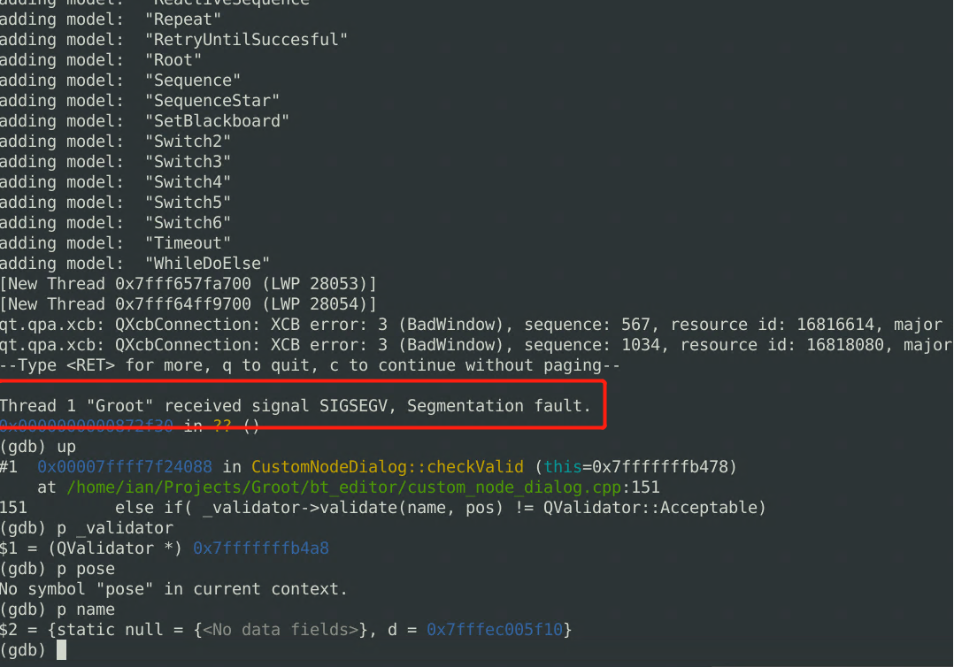 Crash When Edit A Node · Issue 99 · Behaviortreegroot · Github