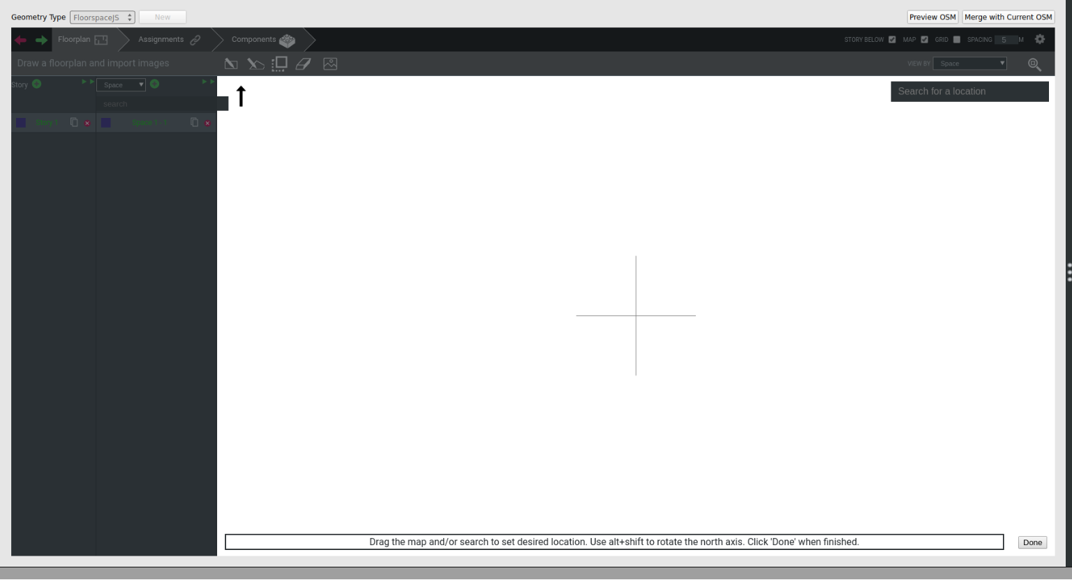 FloorspaceJS with a map doesn't work · Issue #364 · openstudiocoalition/OpenStudioApplication ...
