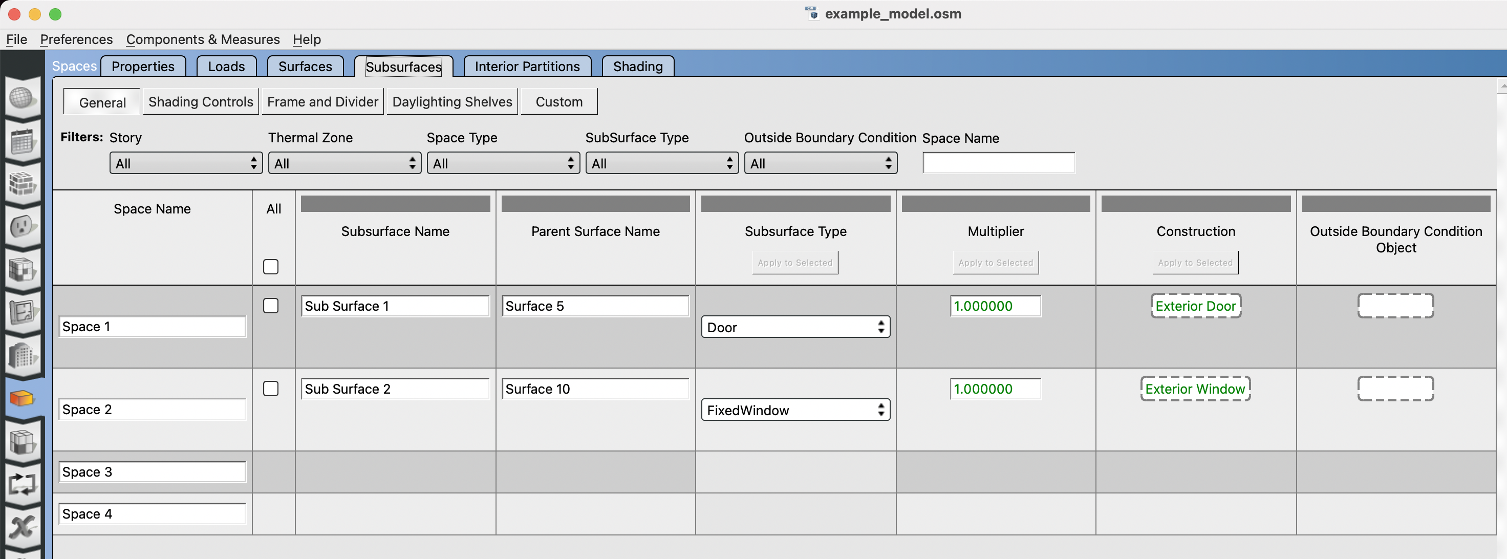 SubSurface types don't line up with many subsurfaces in space · Issue #477 · openstudiocoalition ...