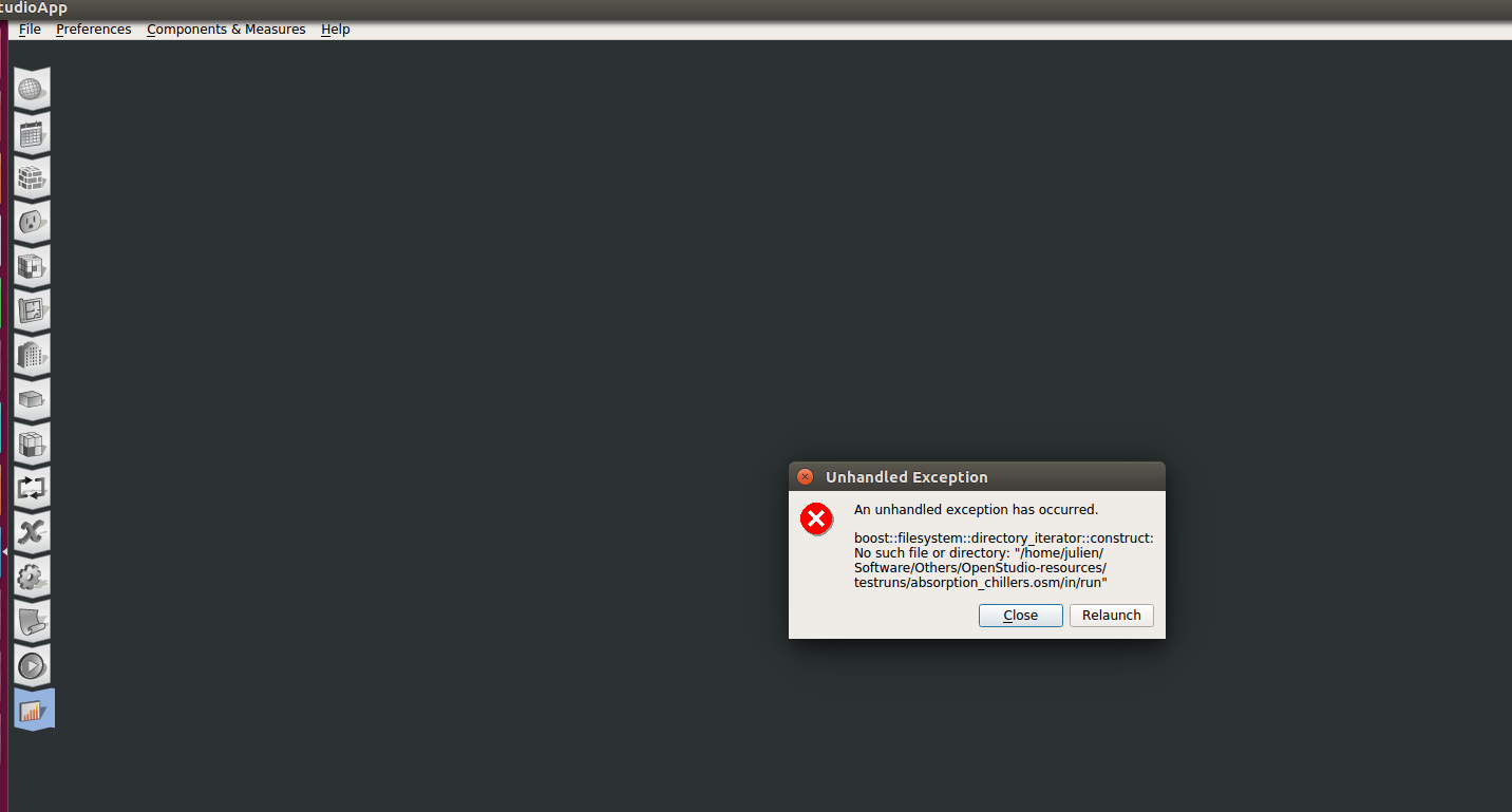 Unhandled exception on results tab · Issue #3099 · NREL/OpenStudio · GitHub