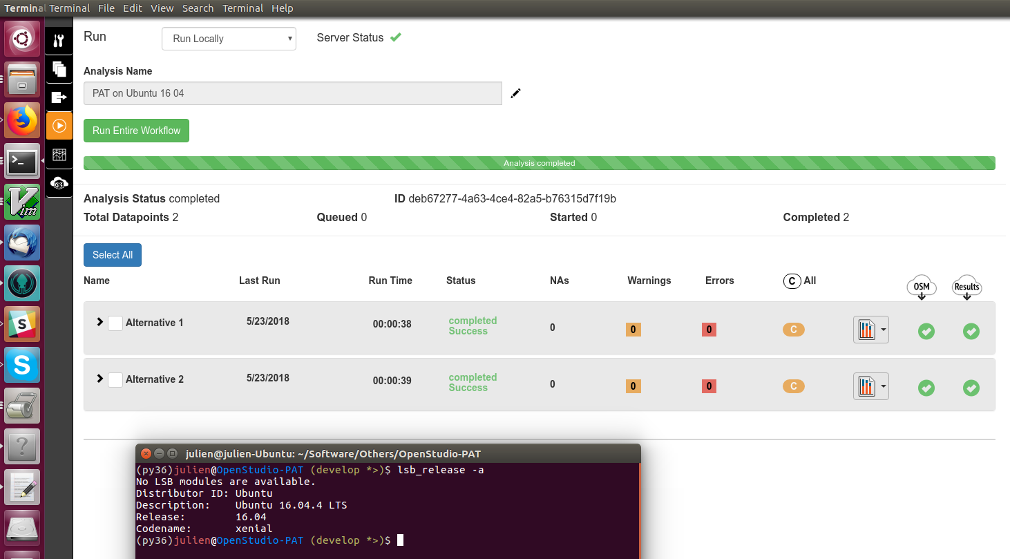 PAT does not work on Linux · Issue #56 · NREL/OpenStudio-PAT · GitHub