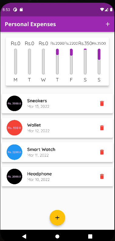 GitHub - s-hash-exe/ExpenseTracker: A simple mobile application to keep track of your expenses.