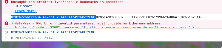 eth_requestAccounts returns an address with all lowercase; MetaMask expects otherwise. · Issue ...