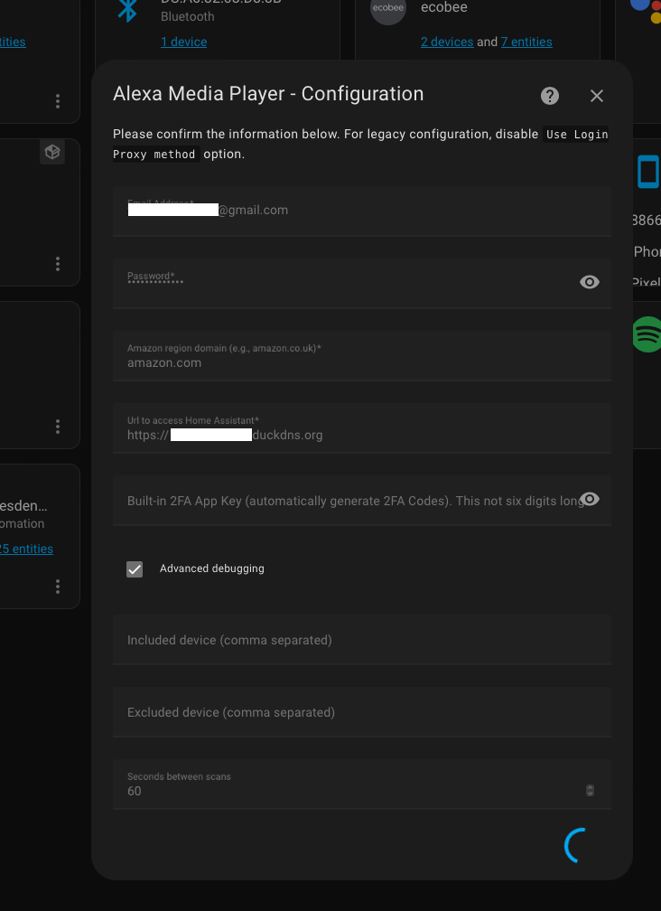 Unable to setup alexa_media_player through integrations menu · Issue ...