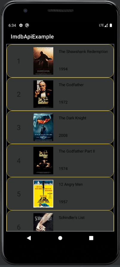 GitHub - SaidAtmaca/ImdbApiExample