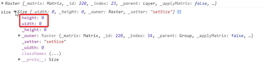Cannot set size to image - raster · Issue #1835 · paperjs/paper.js · GitHub